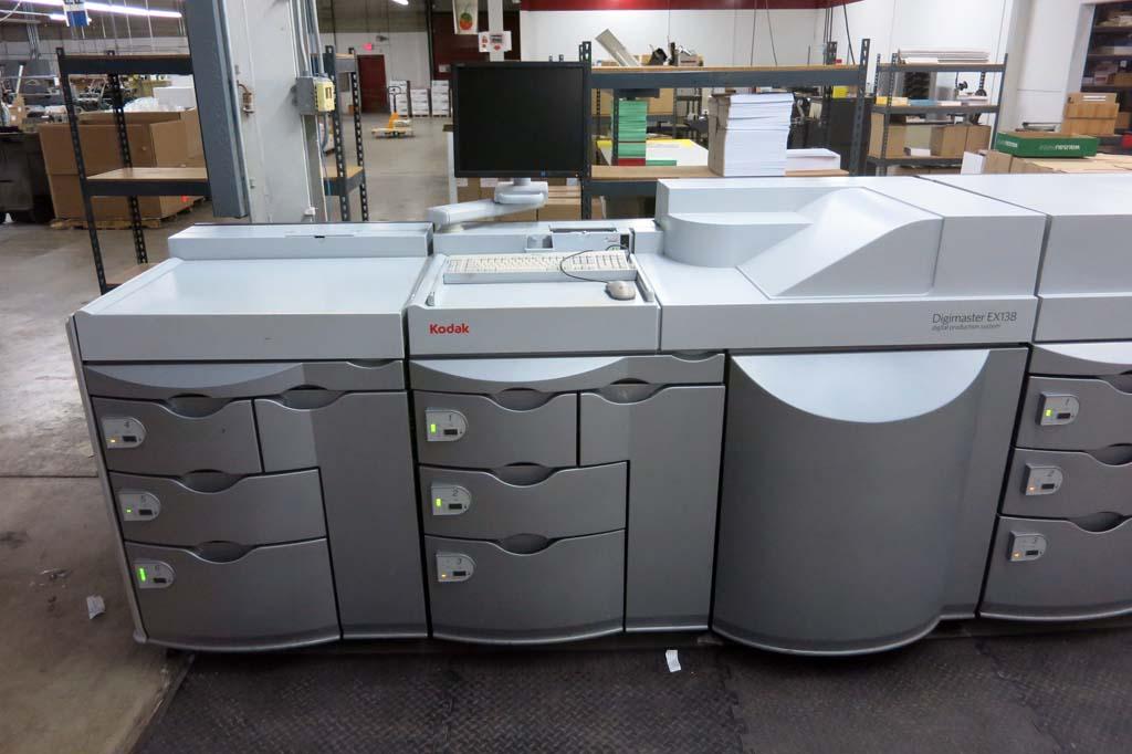 Lot #12: 2007 Kodak Digimaster EX138 Digital Printing Press w ...